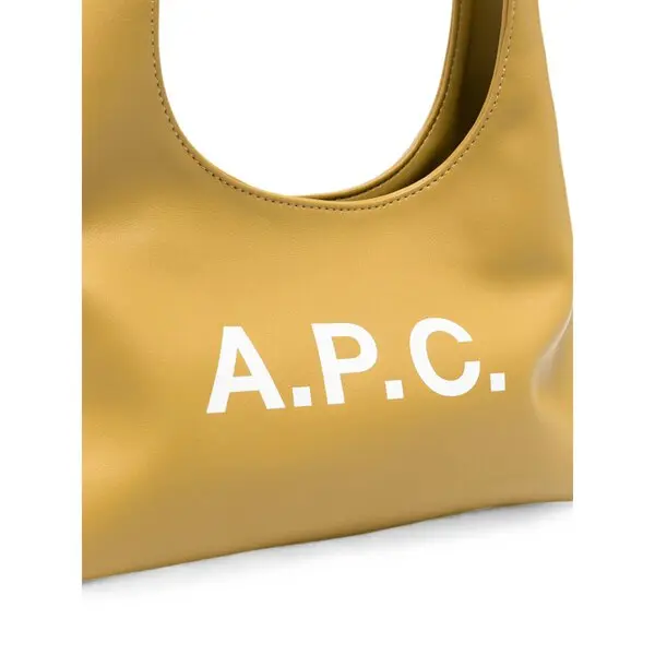 A.p.c. Baby Ninon Logo Shoulder Bag