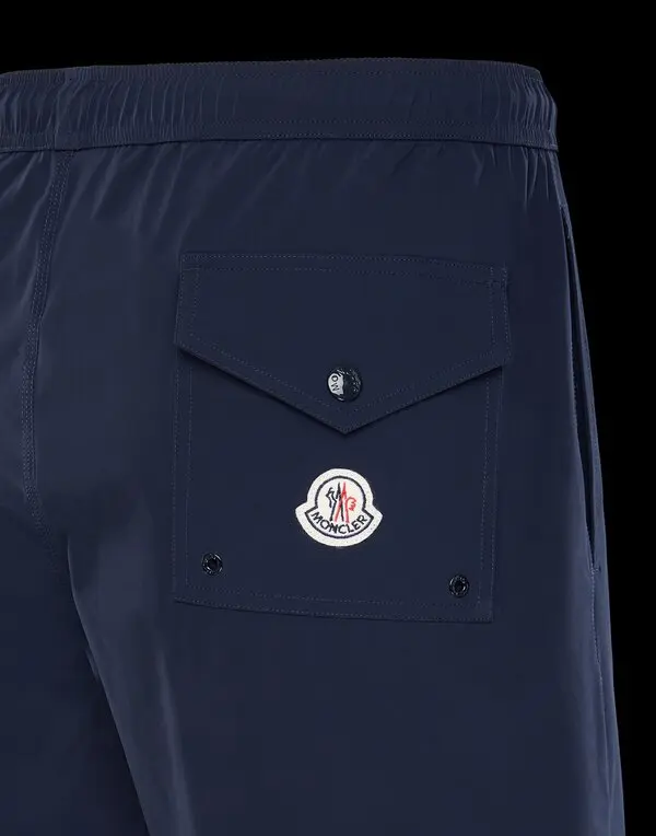 Moncler Logo Swim Shorts