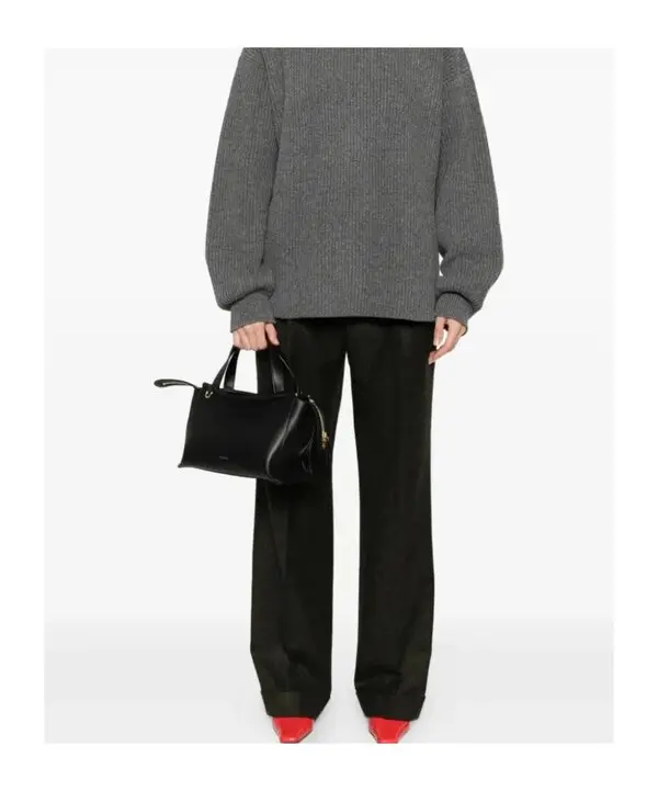 BERWICH Pleated Cuffed Trousers