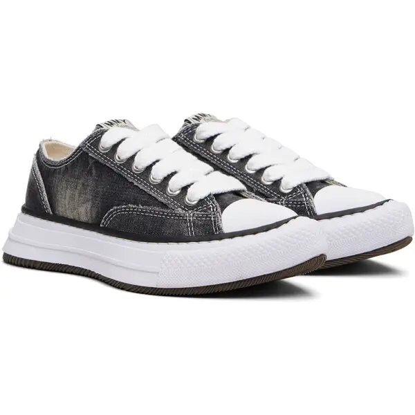 Mihara Yasuhiro Bleach-wash Casual Sneakers