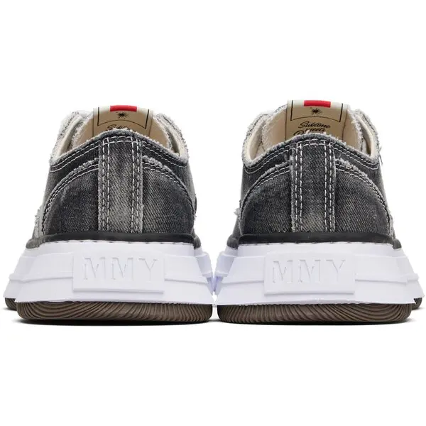 Mihara Yasuhiro Bleach-wash Casual Sneakers