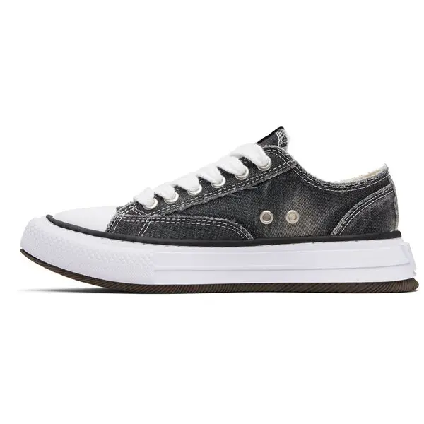Mihara Yasuhiro Bleach-wash Casual Sneakers