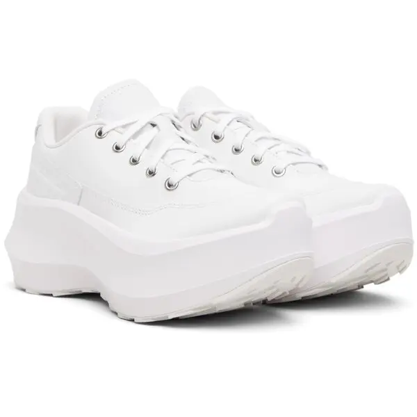 Comme Des Garçons X Salomon Sr811 Platform V2 Sneakers - White