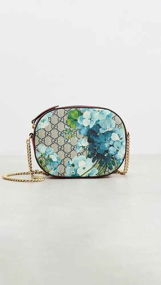 Shopbop Gucci Chain Gg Supreme Mini Shoulder Bag - Neutral
