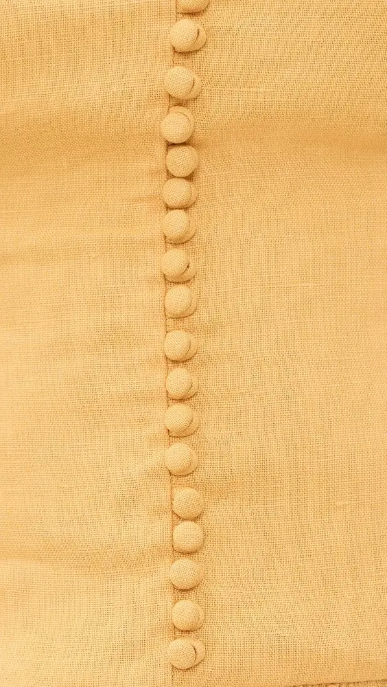REFORMATION Flicka Linen Top