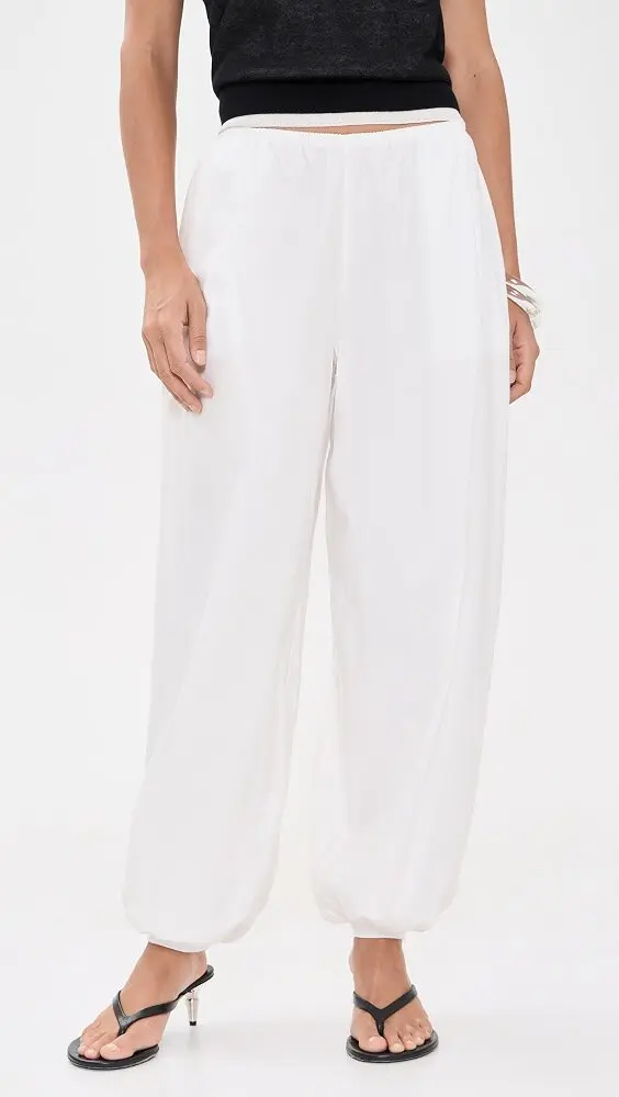 REFORMATION Aven Pants - White