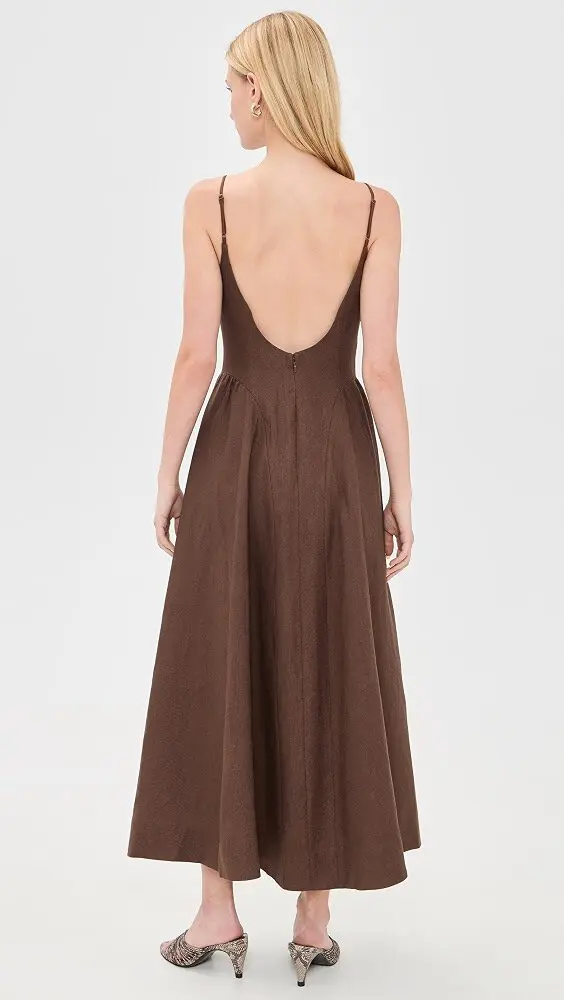 REFORMATION Neri Linen Dress