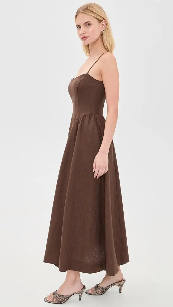 REFORMATION Neri Linen Dress