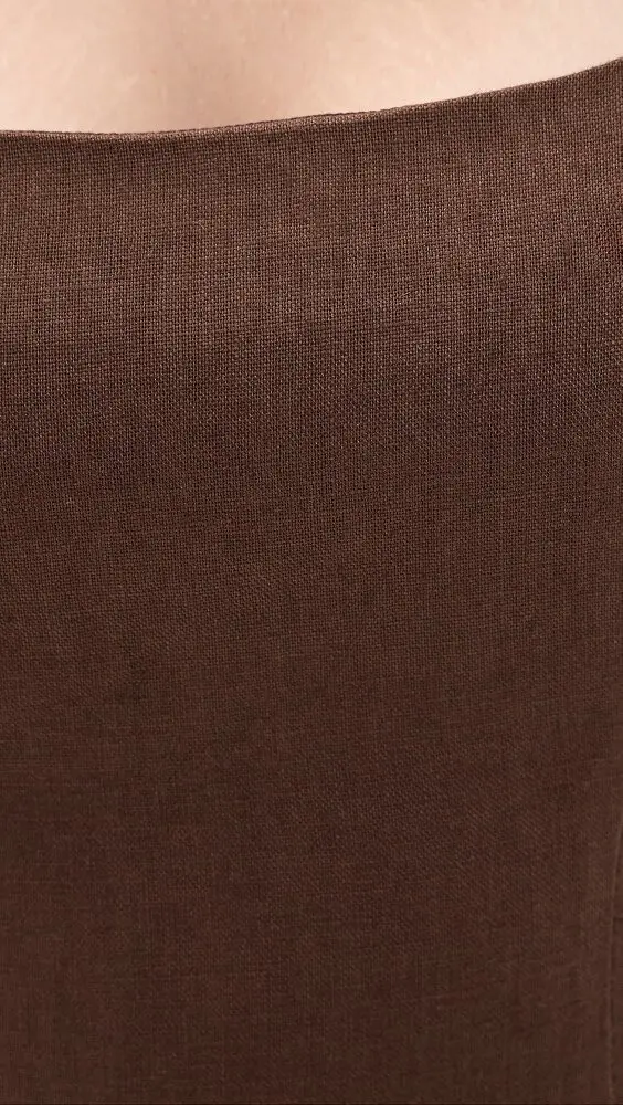 REFORMATION Neri Linen Dress