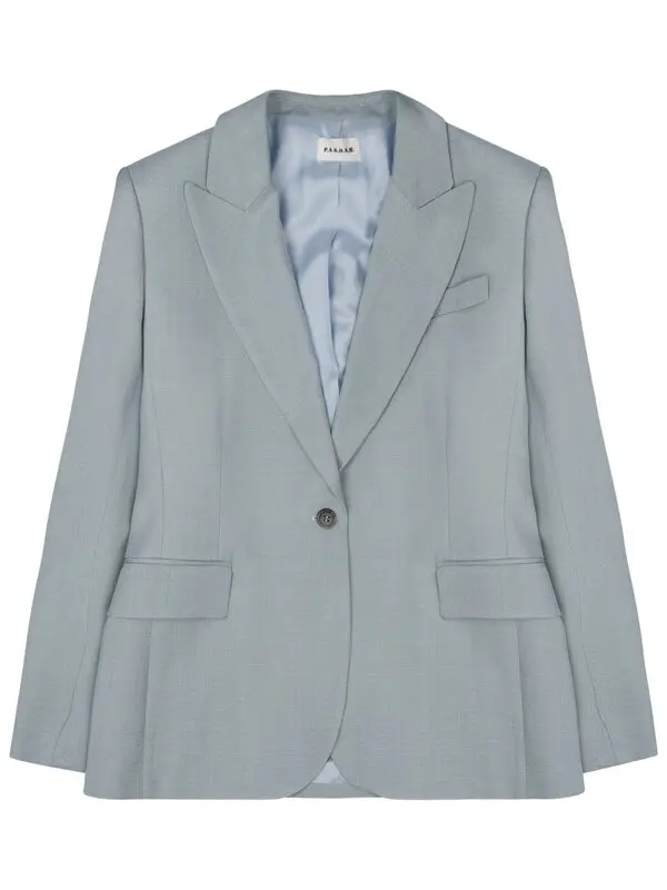 P.a.r.o.s.h Viscose Blazer - Multicolor