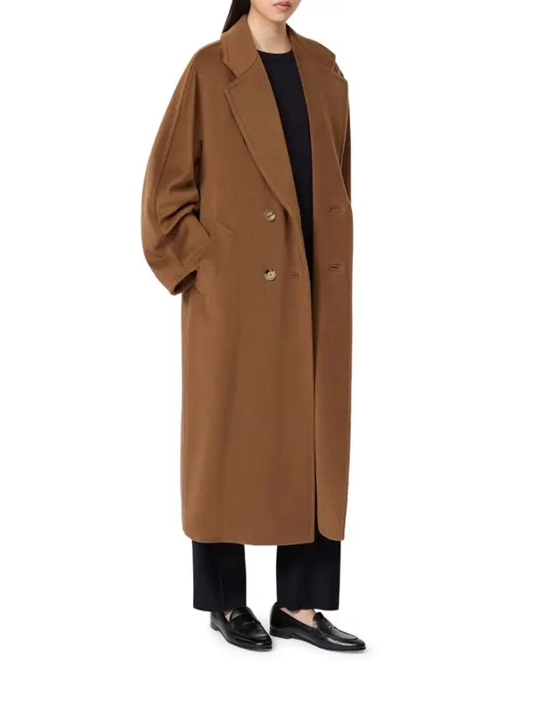 Max Mara Madame Double-breasted Wool And Cashmere Coat
