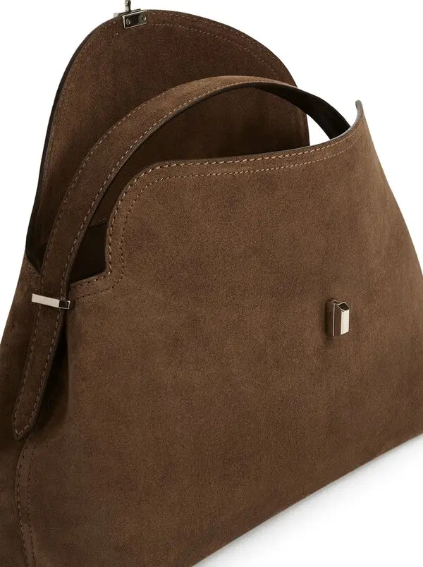 TOTEME T-lock Suede Top Handle Bag - Multicolor
