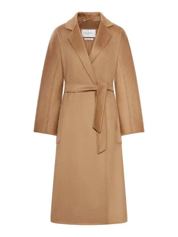 Max Mara Ludmilla Wool Coat - Brown