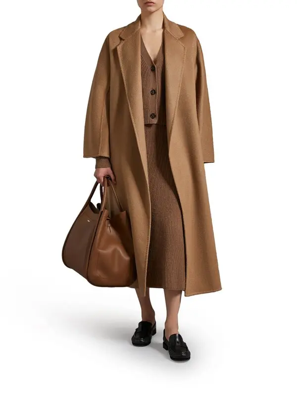 Max Mara Ludmilla Wool Coat - Brown