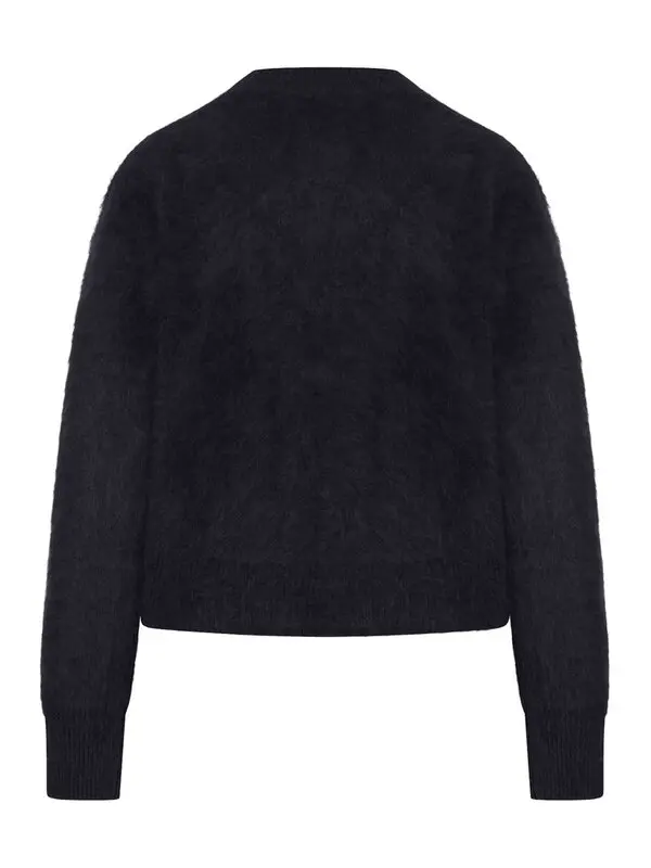LISA YANG Azalea Cashmere Cardigan - Black