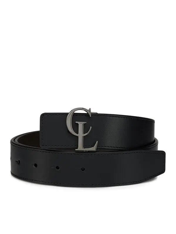 CHRISTIAN LOUBOUTIN Reversible Cl Belt - Multicolor