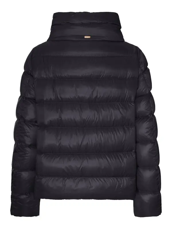 Herno Padded Down Jacket With A Wrap-around Collar