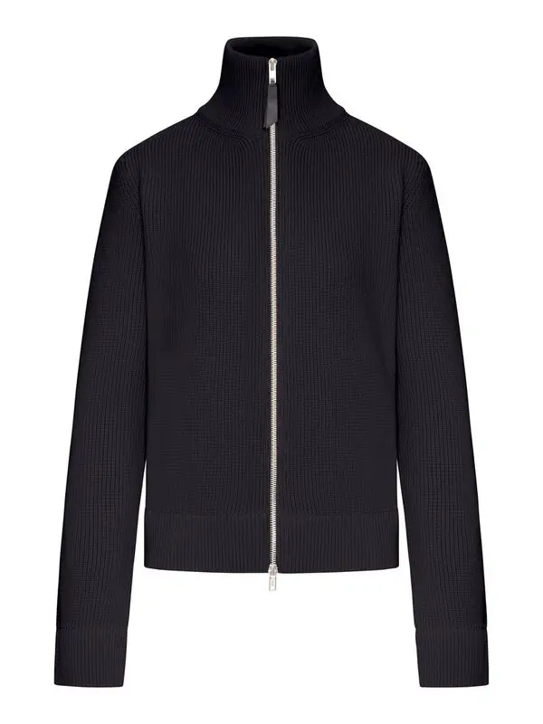 MAISON MARGIELA Ribbed Cotton Zip-up Cardigan