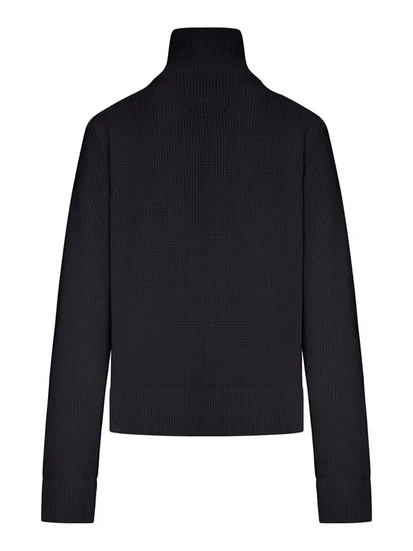 MAISON MARGIELA Ribbed Cotton Zip-up Cardigan