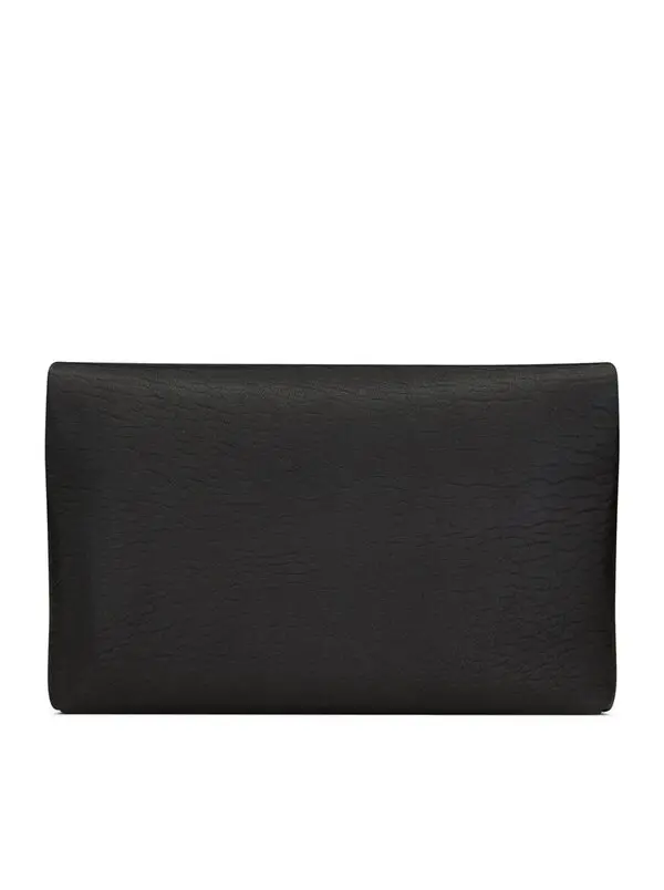 Saint Laurent Cassandre Large Lambskin Envelope Pouch