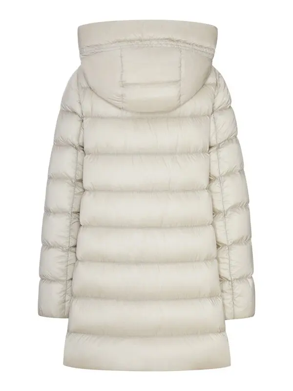Moncler Midi Hooded Down Coat