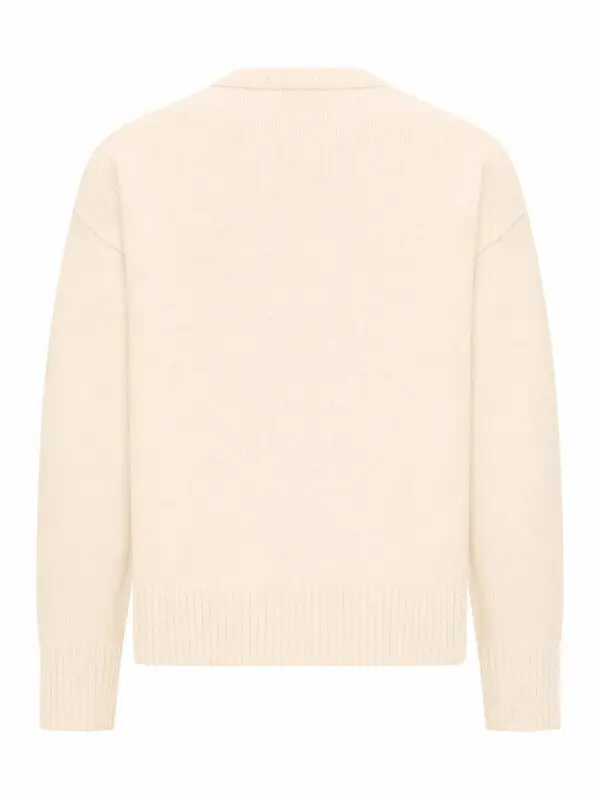 AMI Paris De Coeur Wool Sweater - Multicolor