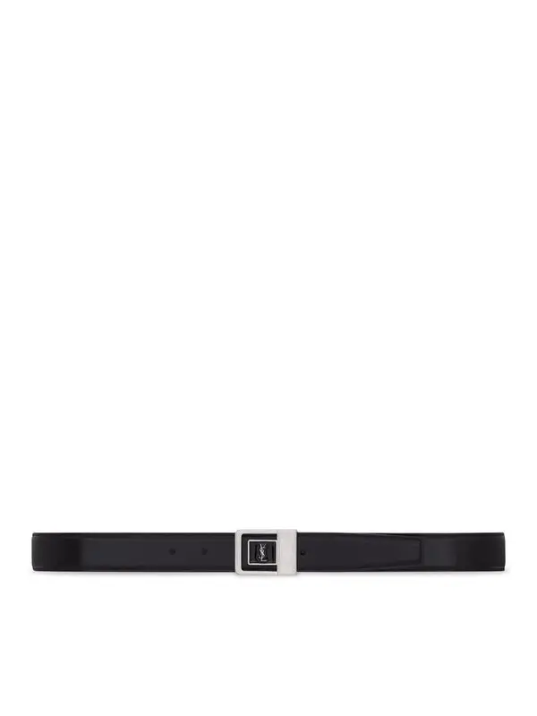 Saint Laurent La 66 Smooth Leather Belt