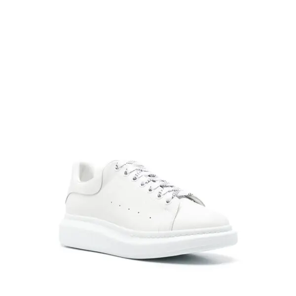 Alexander McQueen Perforated Leather Lace-up Trainers