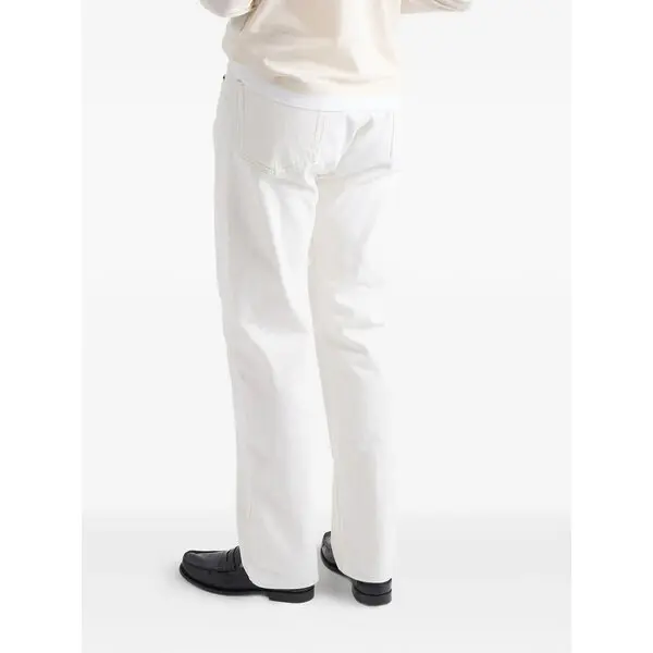 Prada Tailored Cotton Jeans - White