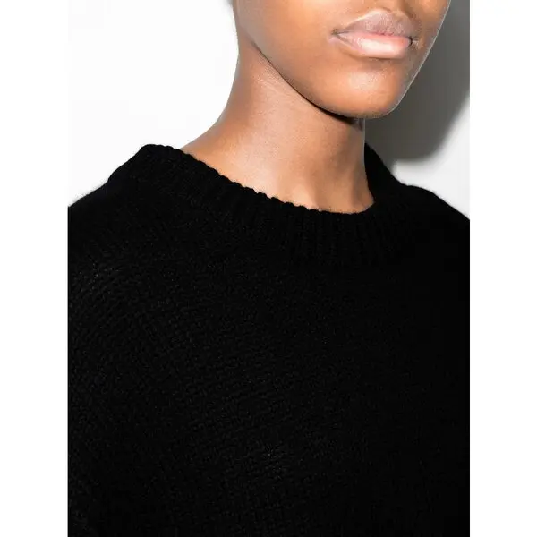 LISA YANG Cashmere Crew Neck Long Sleeve Jumper