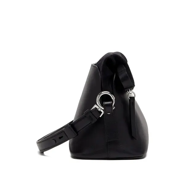 MAISON MARGIELA Smooth Leather And Suede Shoulder Bag