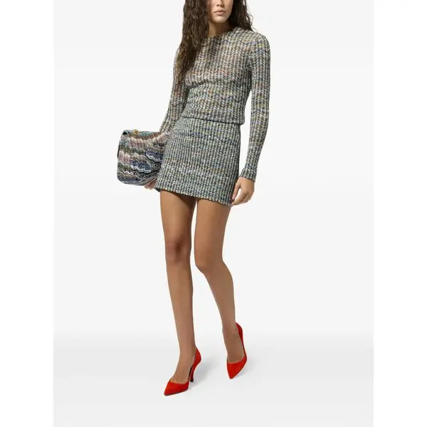 Missoni Sequined A-line Mini Skirt
