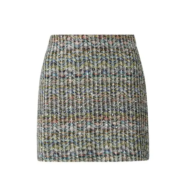 Missoni Sequined A-line Mini Skirt - Gray