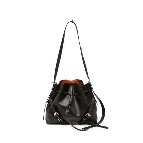 Givenchy Leather Bucket Bag - Brown