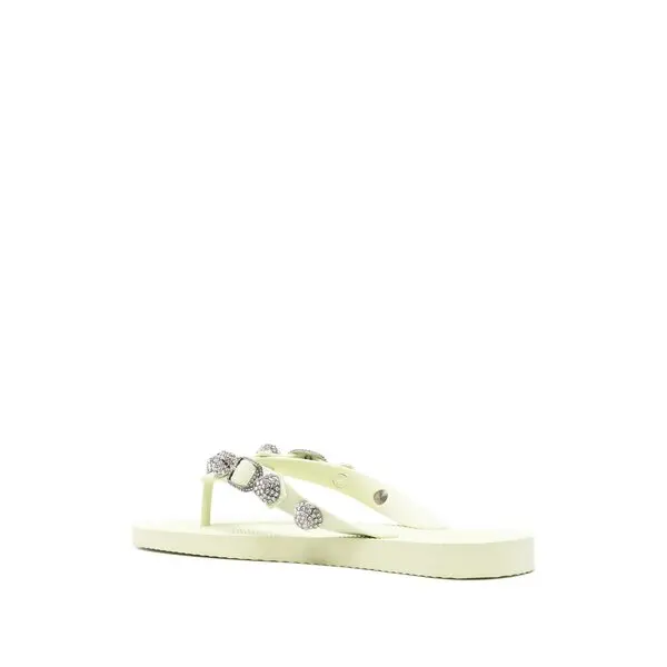 Balenciaga Embellished Thong Sandals