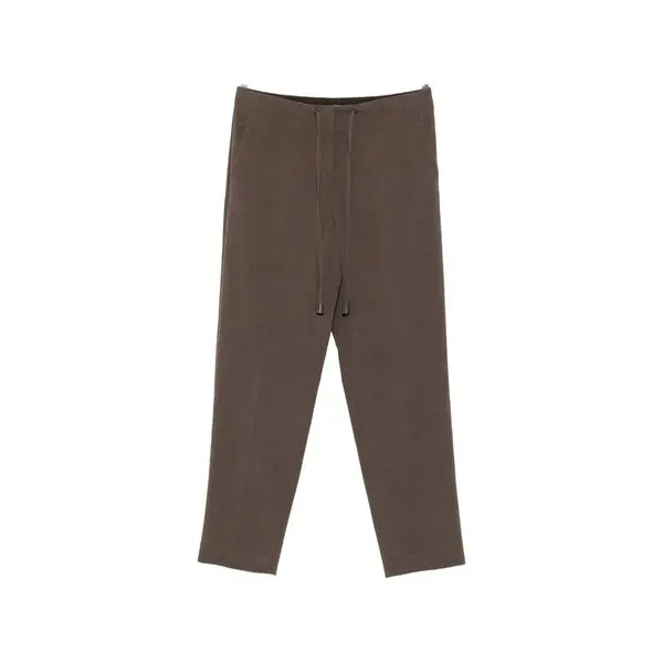 Giorgio Armani Grey Trousers Straight Trousers - Gray