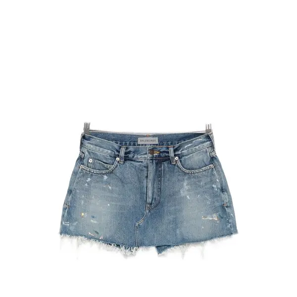 Balenciaga Shorts Mini Shorts - Blue