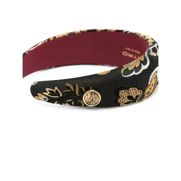 Etro Floral Jacquard Padded Headband