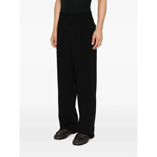 Giorgio Armani Wide-leg Wool Trousers