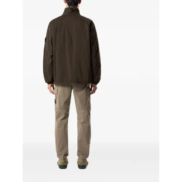Stone Island Cotton Cargo Trousers