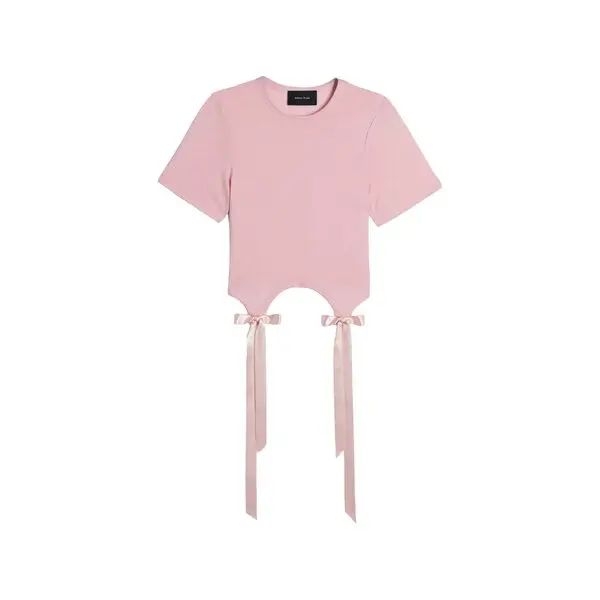 Simone Rocha Lyocell T-shirt - Pink