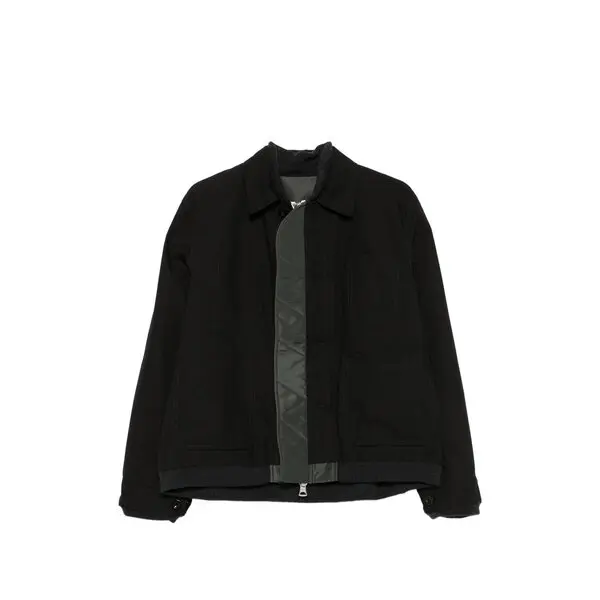 Sacai Reversible Quilted Bomber Jacket - Black