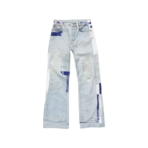 Acne Studios Trousers Regular & Straight-leg Trousers - Blue