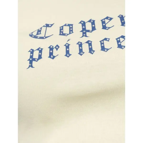 Coperni Logo Print Cotton T-shirt - Yellow