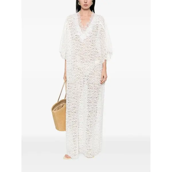 ERMANO SCERVINO Ermanno Scervino Lace V-neck Dress