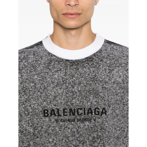 Balenciaga Grey T-shirts & Vests T-shirts