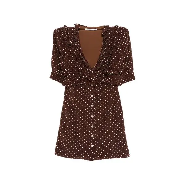 Alessandra Rich Dresses Day Dresses - Brown