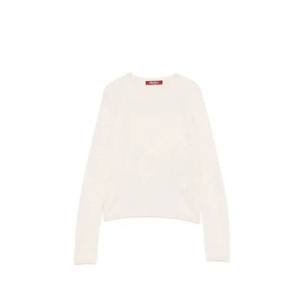 Max Mara Neutrals Tops T-shirts & Jerseys - Cream