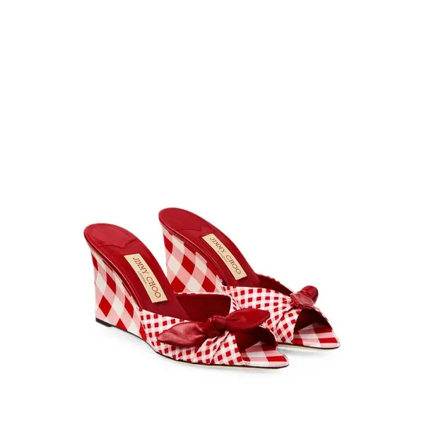 JIMMY CHOO Livi Wedge Mule