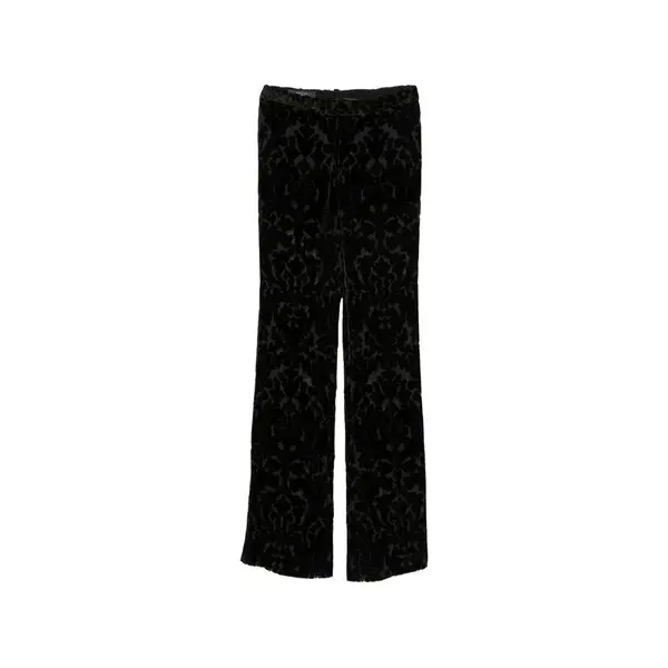 Gucci Trousers Flared Trousers - Black